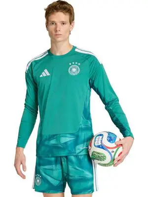 Adidas Germany 26 Home Goalkeeper Long Sleeve Jersey - Active Green