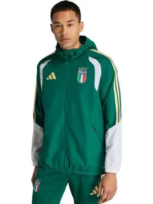 Adidas Italy 26 Tiro Allweather Jacket - Collegiate Green