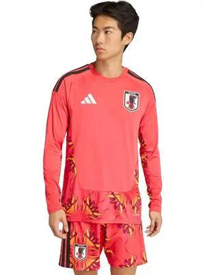 Adidas Japan 26 Home Goalkeeper Long Sleeve Jersey - Semi Lucid Red