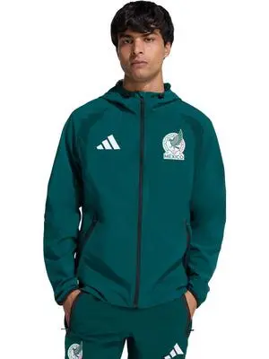 Adidas Mexico Tiro Travel Full Zip Windbreaker - Aurora Ivy
