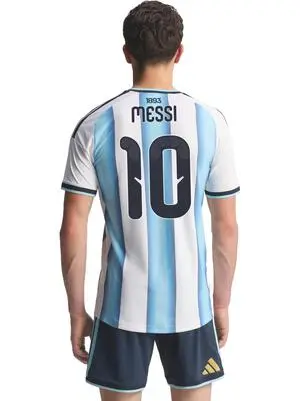 Adidas Argentina 26 Home Authentic Jersey - White / Icey Blue / Light Blue