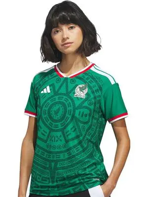 Adidas Mexico 26 Home Authentic Jersey - Bold Green