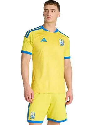 Adidas Ukraine 26 Home Jersey - Bright Yellow