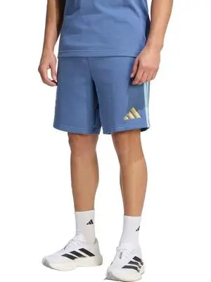 Adidas Argentina Dna Fleece Shorts - Crew Blue