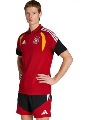 Adidas Germany 26 Tiro Polo Shirt - Team Power Red 2