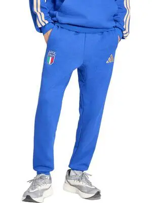 Adidas Italy Dna Fleece Pants - Bold Blue