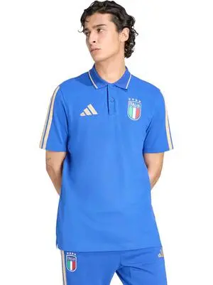 Adidas Italy Dna Polo - Bold Blue