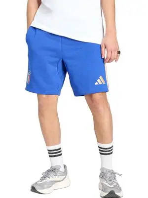 Adidas Italy Dna Fleece Shorts - Bold Blue
