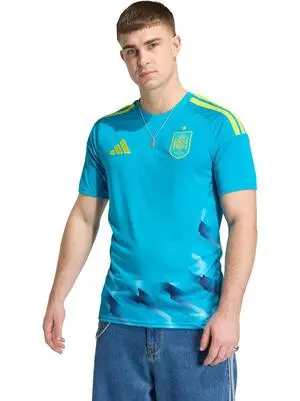 Adidas Spain 26 Home Goalkeeper Jersey - Bold Aqua