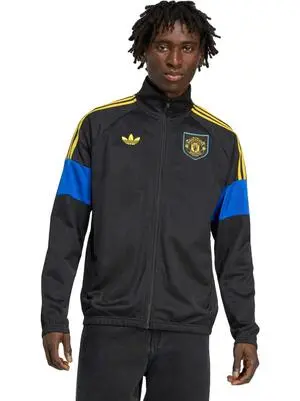 Adidas Manchester United Lfstlr Track Top - Black