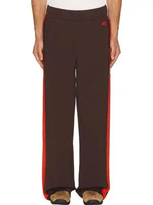 WALES BONNER Tide Track Pant - Brown