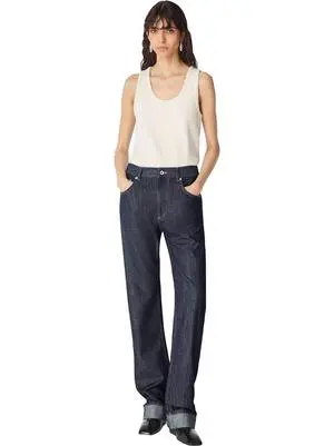 Bottega Veneta Straight Leg Jeans - Indigo