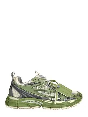 Off-White Be Right Back Trainers Green Comb