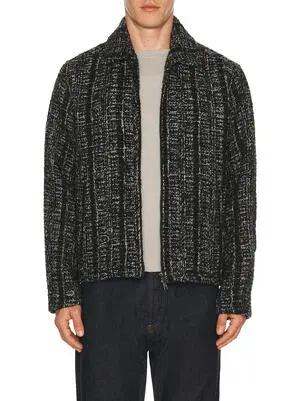 PERCIVAL Ingelo Wool Boxy Jacket - Black