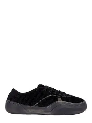 ERL Corduroy Coupe Sneakers - Dark Black