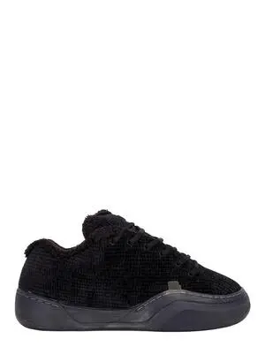ERL Corduroy Vamp Sneakers - Black