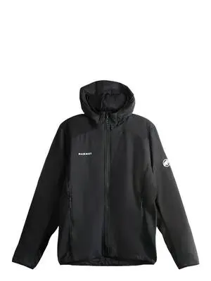 MAMMUT Rime Light In Hybrid Hooded Jacket - Black