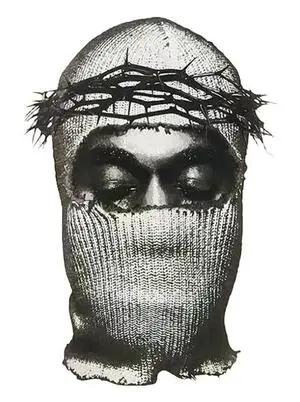 IH NOM UH NIT Crowned Mask T-shirt - Neutrals
