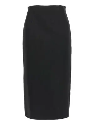 Max Mara Pece Midi Skirt - Black