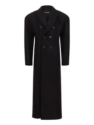 LGN LOUIS GABRIEL NOUCHI Double-breasted Coat - Black