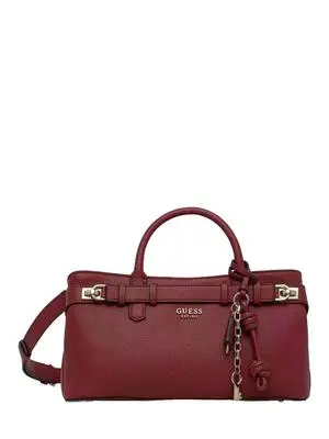 Guess Logo-plaque Tote Bag - Red