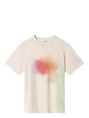 MARANT ETOILE Zewel Graphic T-shirt - Neutrals