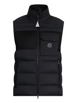 Moncler Estagnous Down Puffer Vest - Black