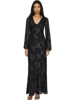 REFORMATION Vivia Dress Noir