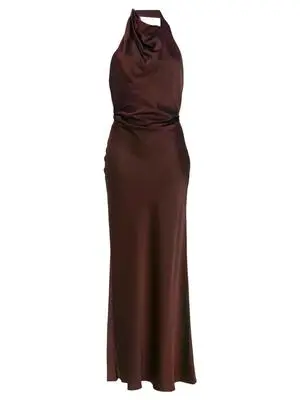 Simkhai Reannon Maxi Dress - Brown