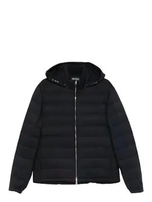 Zegna Zip-up Hooded Jacket - Black