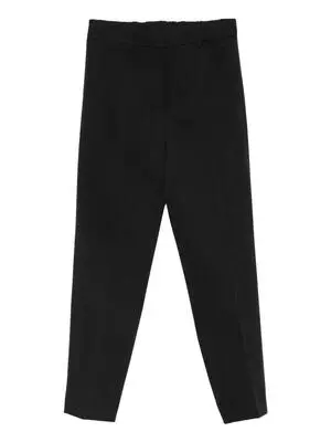 CENERE GB Elasticated-waist Trousers - Black