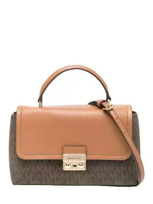 Michael Kors Monogram Crossbody Bag - Brown