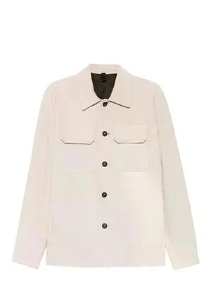 Tagliatore Flap-pockets Button-fastening Jacket - Neutrals