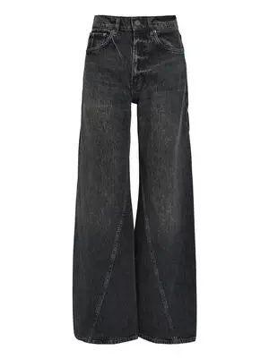 ANINE BING Wide-leg Jeans - Black