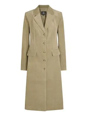Paige Corduroy Coat - Olive