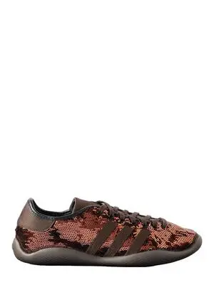 Adidas Originals By Alexander Wang Wales Bonner Karintha Sequined Sneakers - Brown