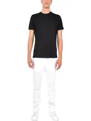 LOW BRAND Crew-neck T-shirt - Black
