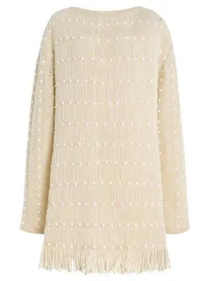 DIOTIMA Notte Embellished Mini Dress - Ivory