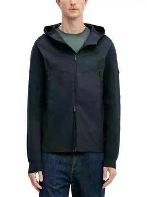 BOSS Zip Hooded Jacket - Blue