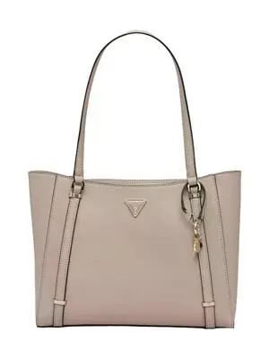 Guess Logo-plaque Tote Bag - Neutrals