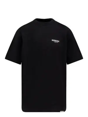 REPRESENT Owners Club Cotton Tshirt - Black