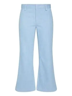 VINCE Mid-Rise Kick-Flare Jeans