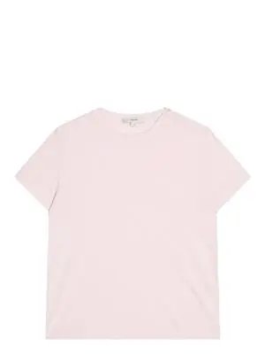 Vince Pima Cotton And Modal-blend Jersey T-shirt - Pastel Pink
