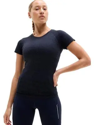 Athleta Momentum Seamless Tee - Eclipse Shine