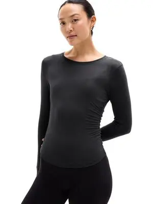 Athleta Cinch Fitted Top - Black