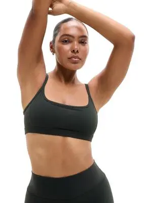 Athleta Square Neck A-c Bra - Elm