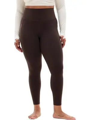 Athleta Salutation Stash High Rise Legging - Truffle