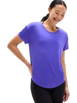 Athleta Relaxed Fit T-shirt - Borealis