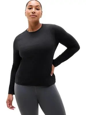 Athleta Slim Top - Black