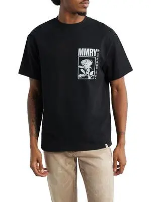 MEMORY LANE Through The Years Cotton Jersey Graphic T-shirt - Black